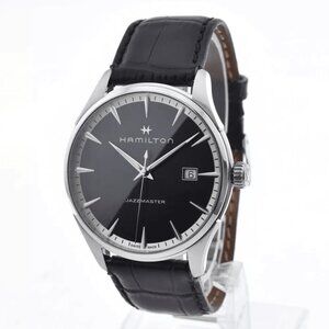 Hamilton | Accessories | Hamilton Jazz Master Black Dial Quartz Mens ...